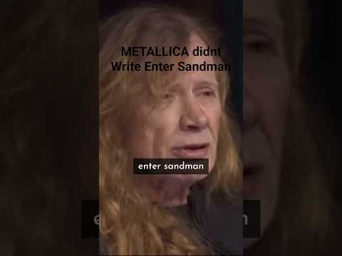 Dave Mustaine on Metallica Ripping off Enter the Sandman