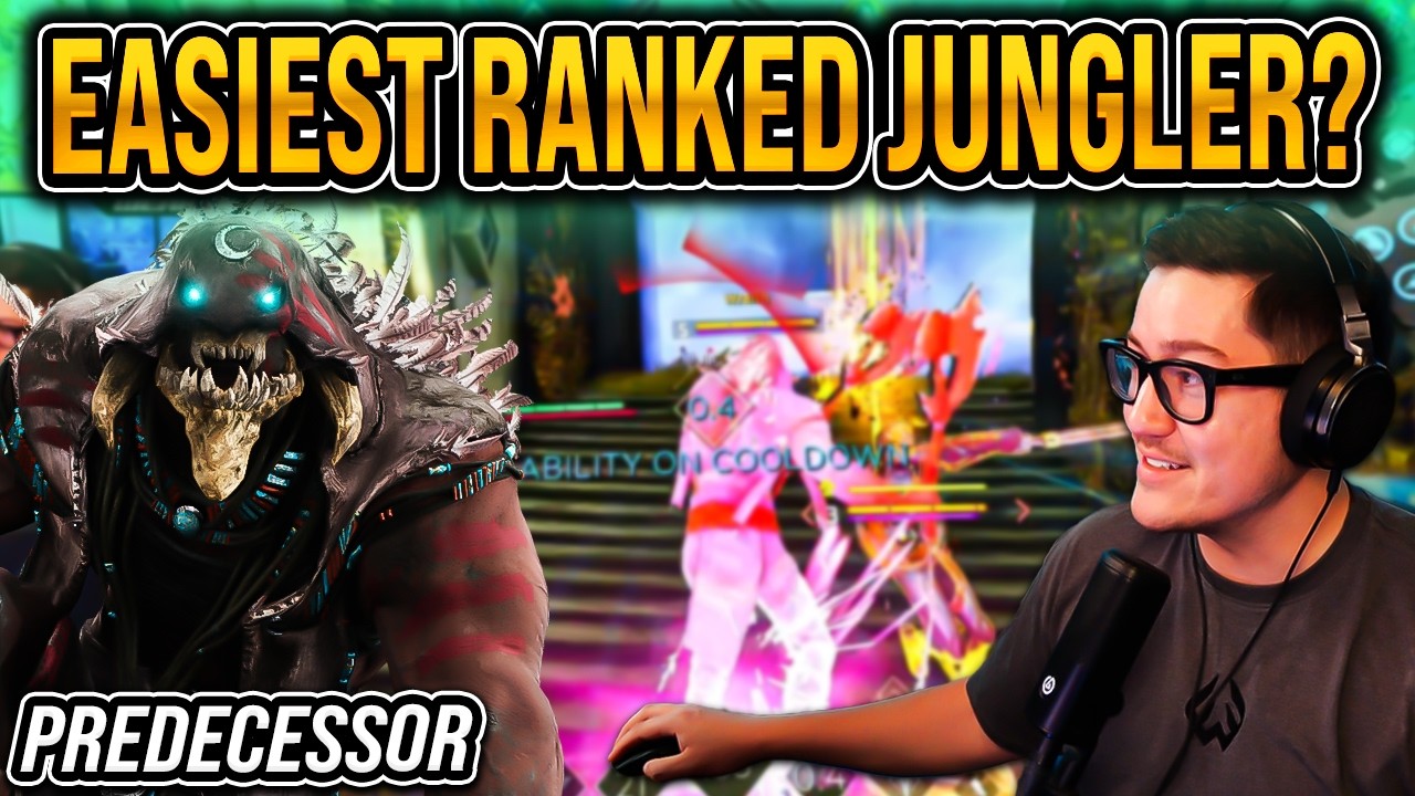 THIS HAS TO BE THE EASIEST JUNGLER IN PREDECESSOR - KHAIMERA RANKED