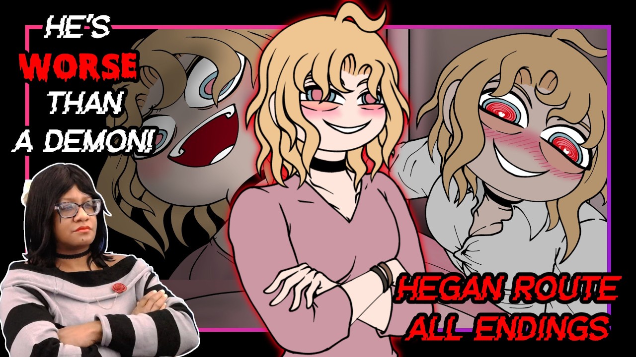 🍽️Don't Get Eaten Out (By a Cannibal)❤️ | PLEASE, Don't Quit! Extended | Hegan Route | All Endings