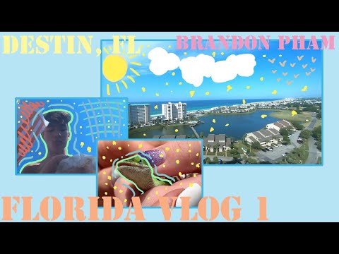 flight to destin florida // florida part one