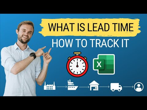 Supply Chain Lead Time: How to Track & Optimize (calculation & example in Excel)