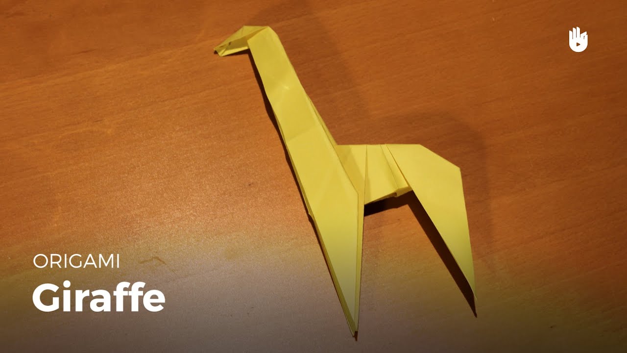 Origami: giraffe - Learn How to Make Origami | Sikana