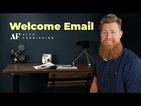 Ecommerce Welcome Email by Alfa Furnishing (Brand Email Breakdowns 29/100)
