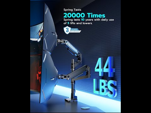 Transform Your Setup: ARES WING Dual Monitor Arm Review!