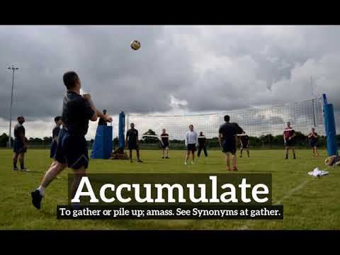 How Does Accumulate Look? | How to Say Accumulate in English? | What is Accumulate?
