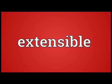 Extensible Meaning