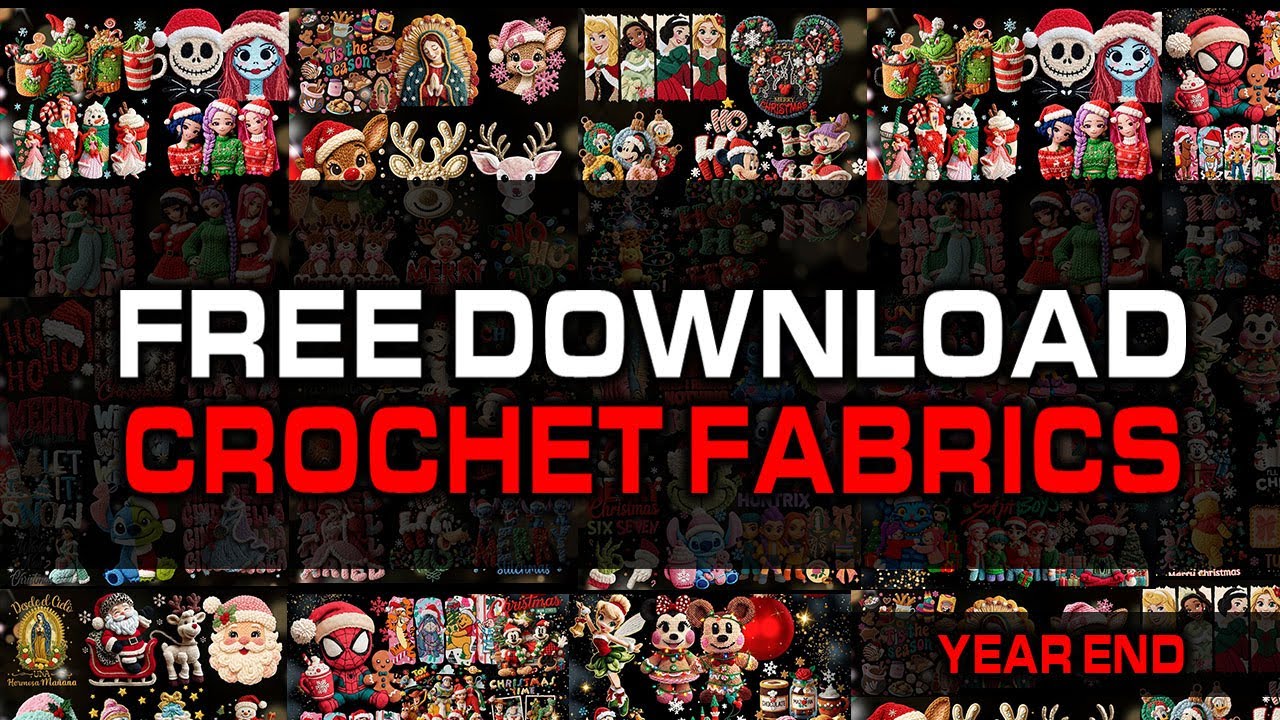 FREE DOWNLOADCROCHET FABRICS