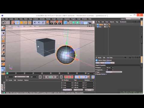 Cinema 4d | Tutorials voor Programma's