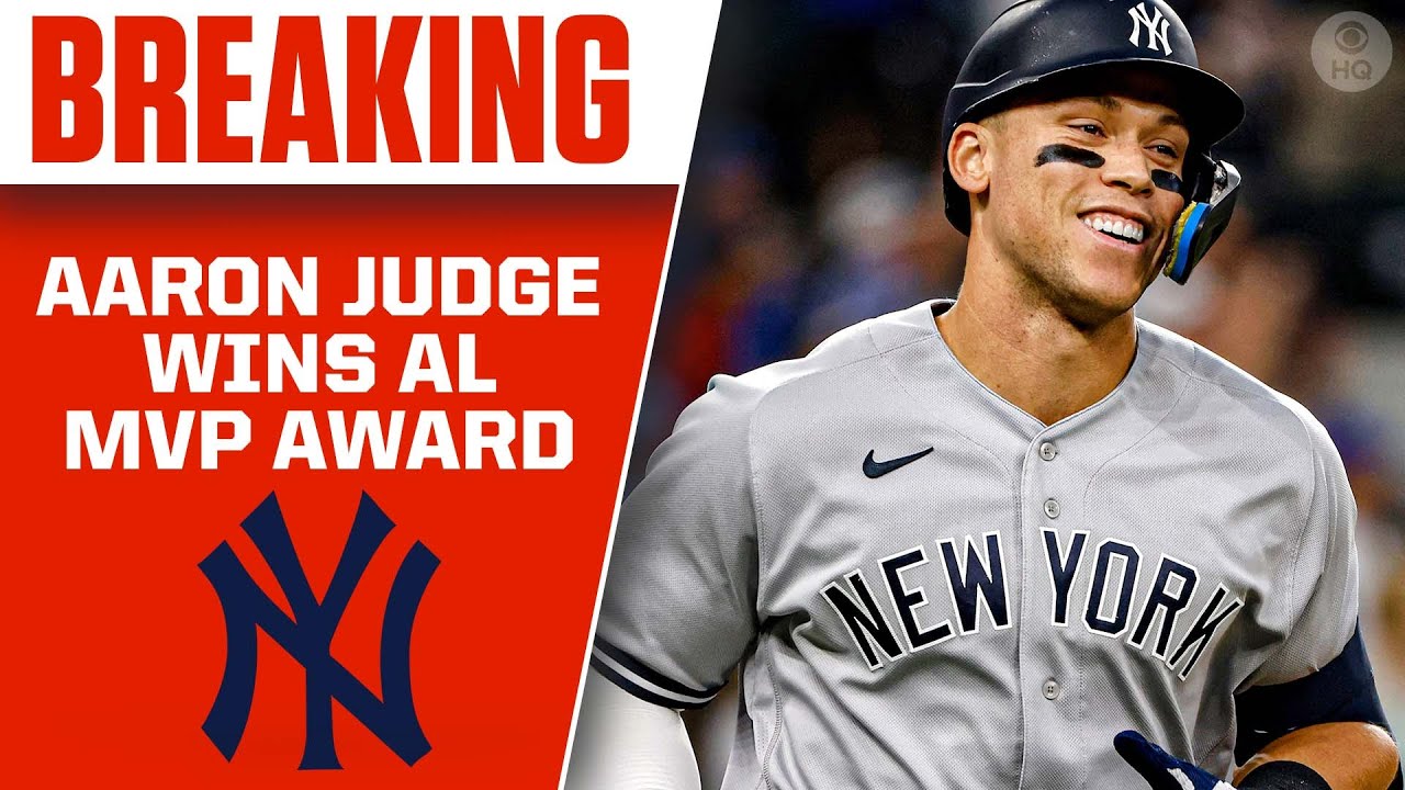 Yankees OF Aaron Judge Wins 2022 AL MVP Award I CBS Sports HQ
