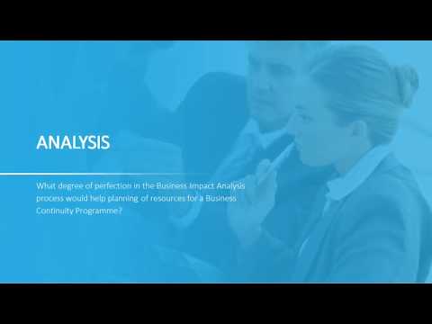 Business Impact Analysis (BIA)