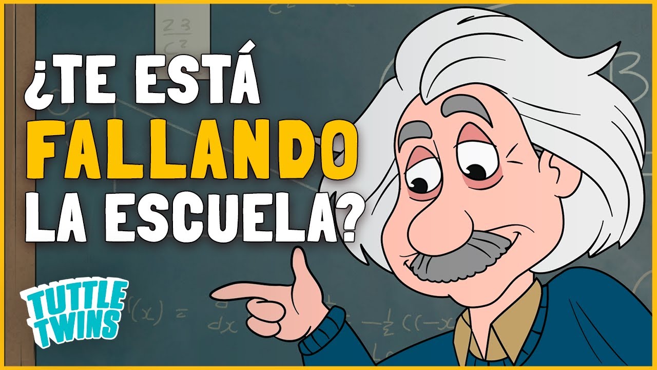 ¿TE ESTÁ FALLANDO LA ESCUELA? - Albert Einstein | Tuttle Twins en Español | Dibujos Animados