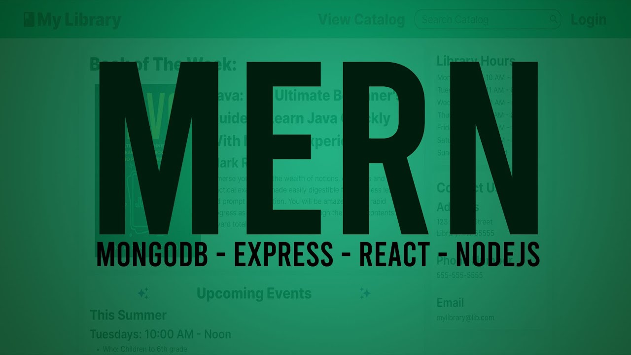 MERN Stack With TypeScript Tutorial || Library Management System