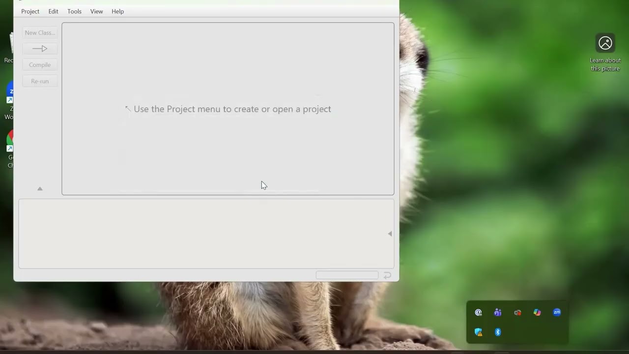 Basic with BlueJ and Windows Compress and Zip