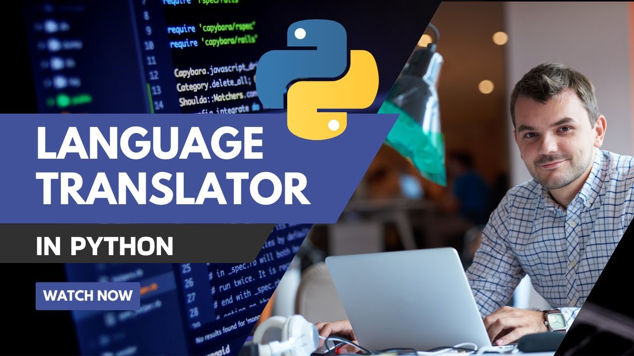 How to Translate Languages in Python(Python Tutorial for beginners)