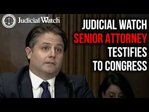 Judicial Watch's Congressional Testimony on Election Integrity & Reform - 07/14/2021