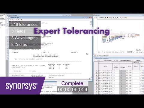 CODE V Tolerancing: Minimized Production Costs | Synopsys