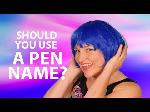 Should You Use a Pen Name to Write Your Book?