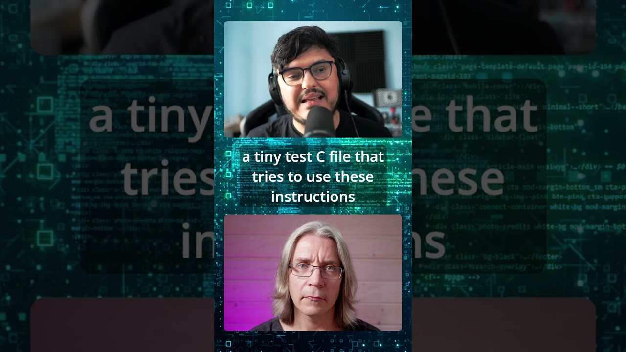 The problems of compiling C code...