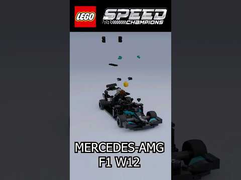 LEGO 76909 Mercedes F1 Speed Champion Build Animation