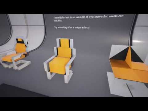 Oldskooler - ボクセル化＆ピクセル化！頂点ライティング！モデルを昔風の表現にするUE4アセット！