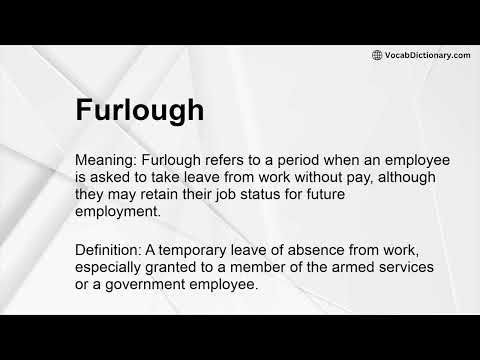 Furlough Meaning