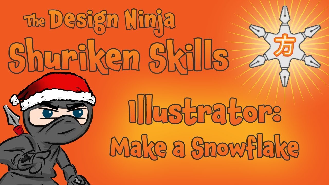 Make a Vector Snowflake Template