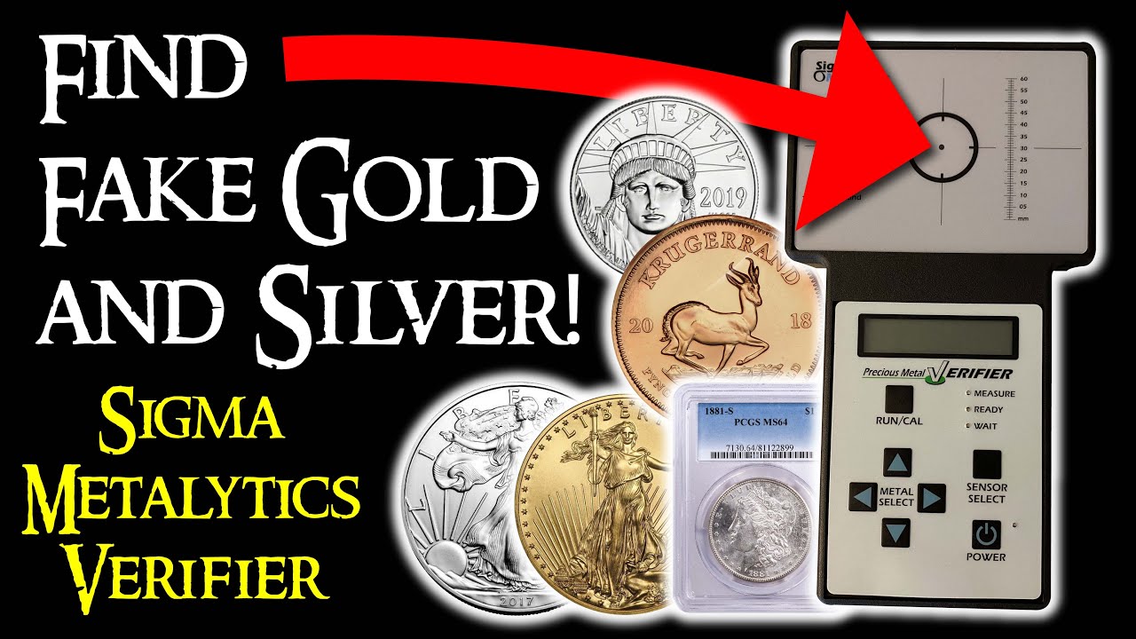 Find Fake Gold and Silver - Sigma Metalytics Precious Metals Verifier Review