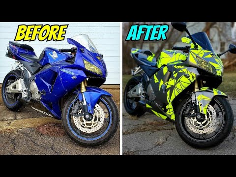 Transforming a 2006 CBR 600RR (Auctmarts Fairing Install and Review)