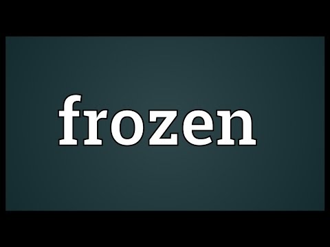 Frozen Meaning