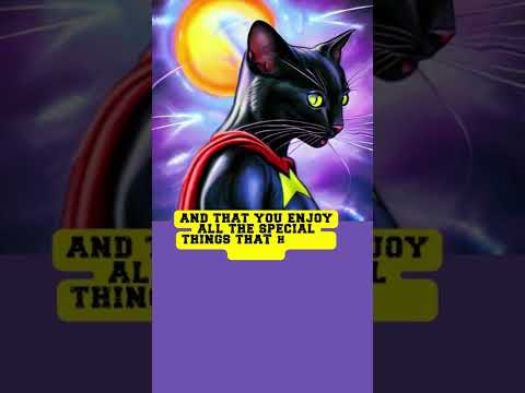 The Most Creative And Cute Cat Birthday Wish-Message. AI Generated #catart #catlover #catbirthday