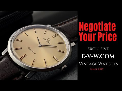 Vintage 1977 Omega Geneve - Ref. 111 077 – For Sell