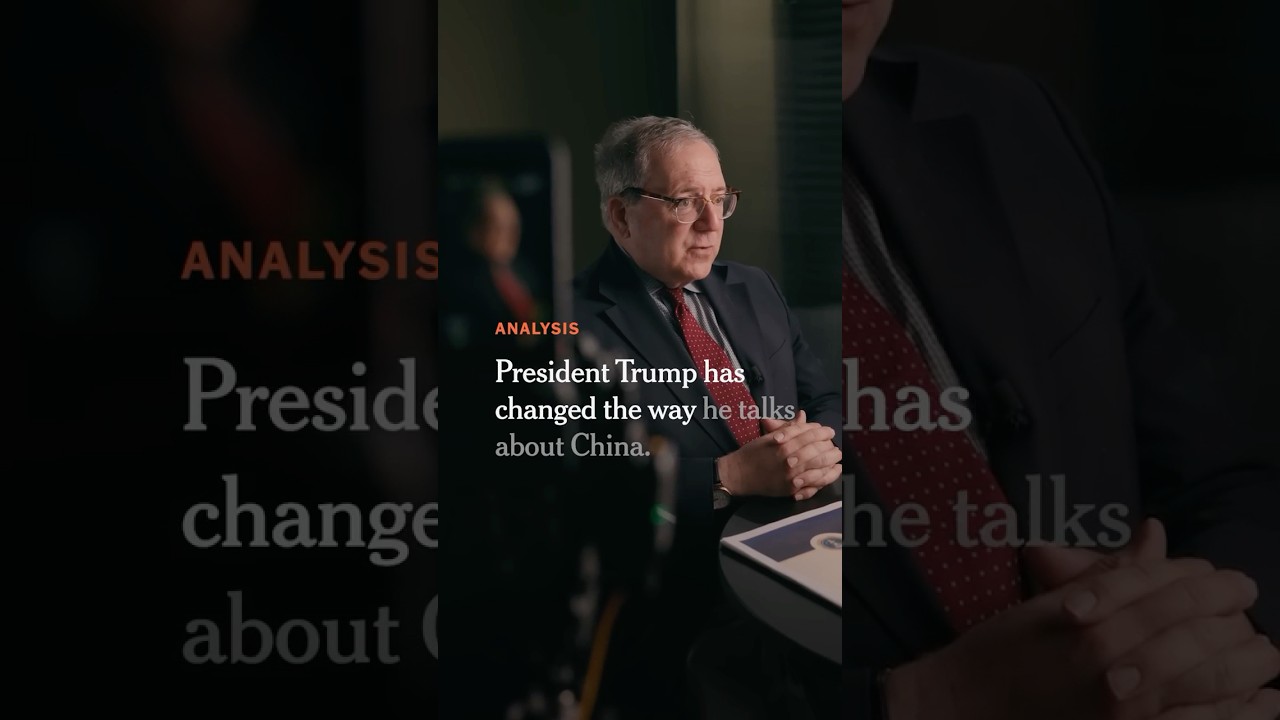 How Trump Changed the Way He Talks About China