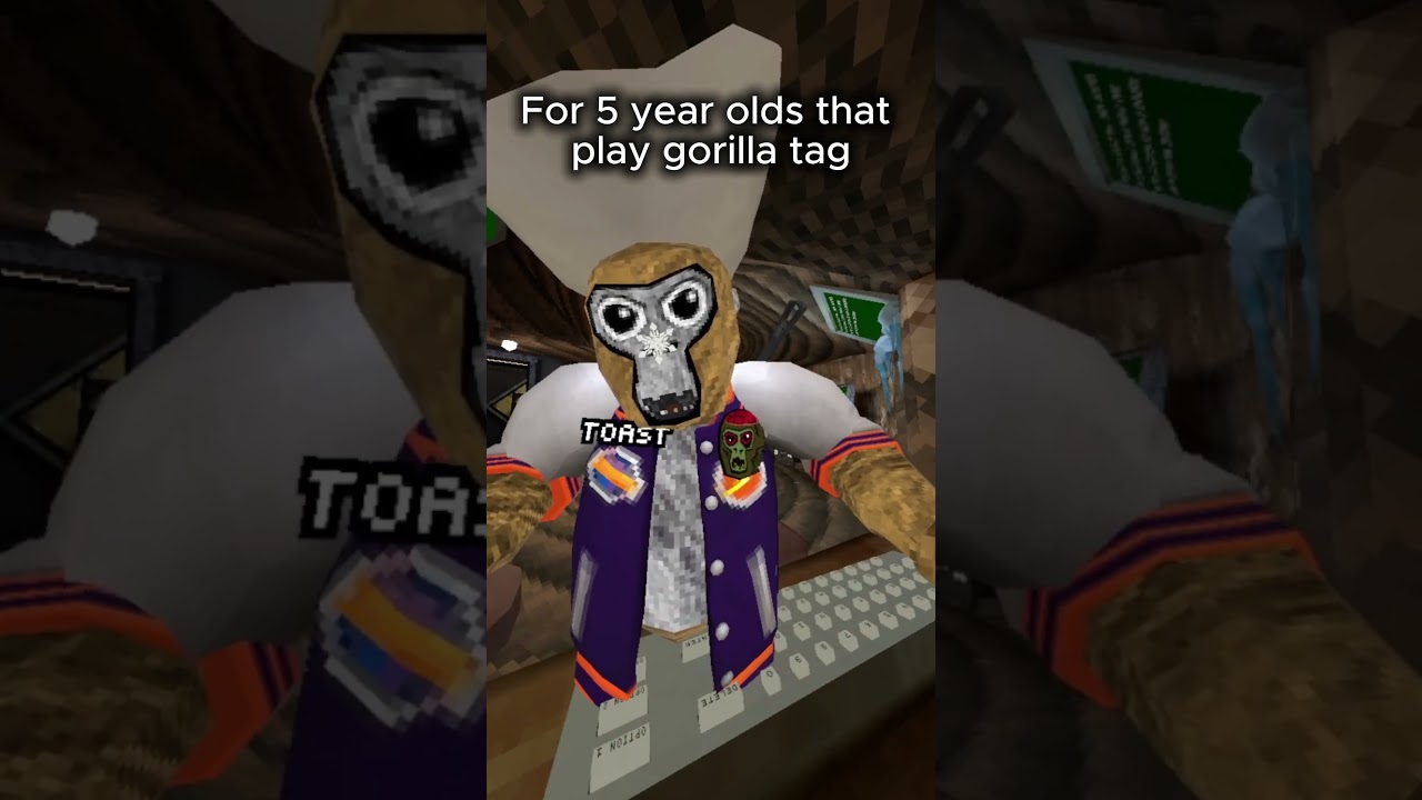 GHOSTS DONT EXIS- #ghost #gorillatag #vr #shortsviral