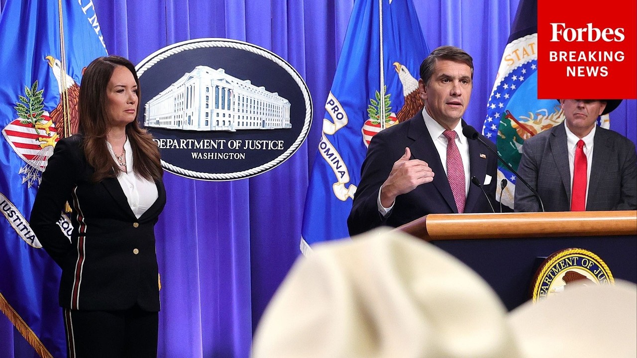 JUST IN: Todd Blanche, Brooke Rollins Hold A Press Briefing On An Anti-Trust Investigation