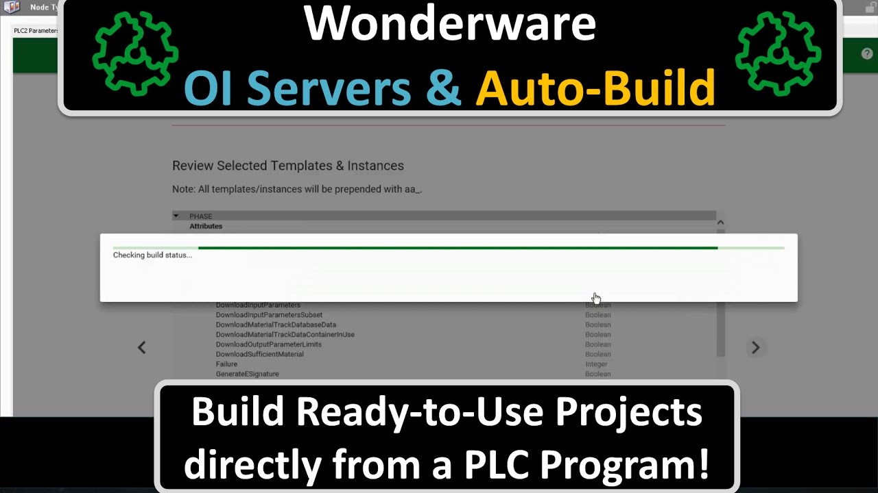 Introducing Auto-Build functionality with Wonderware OI Servers
