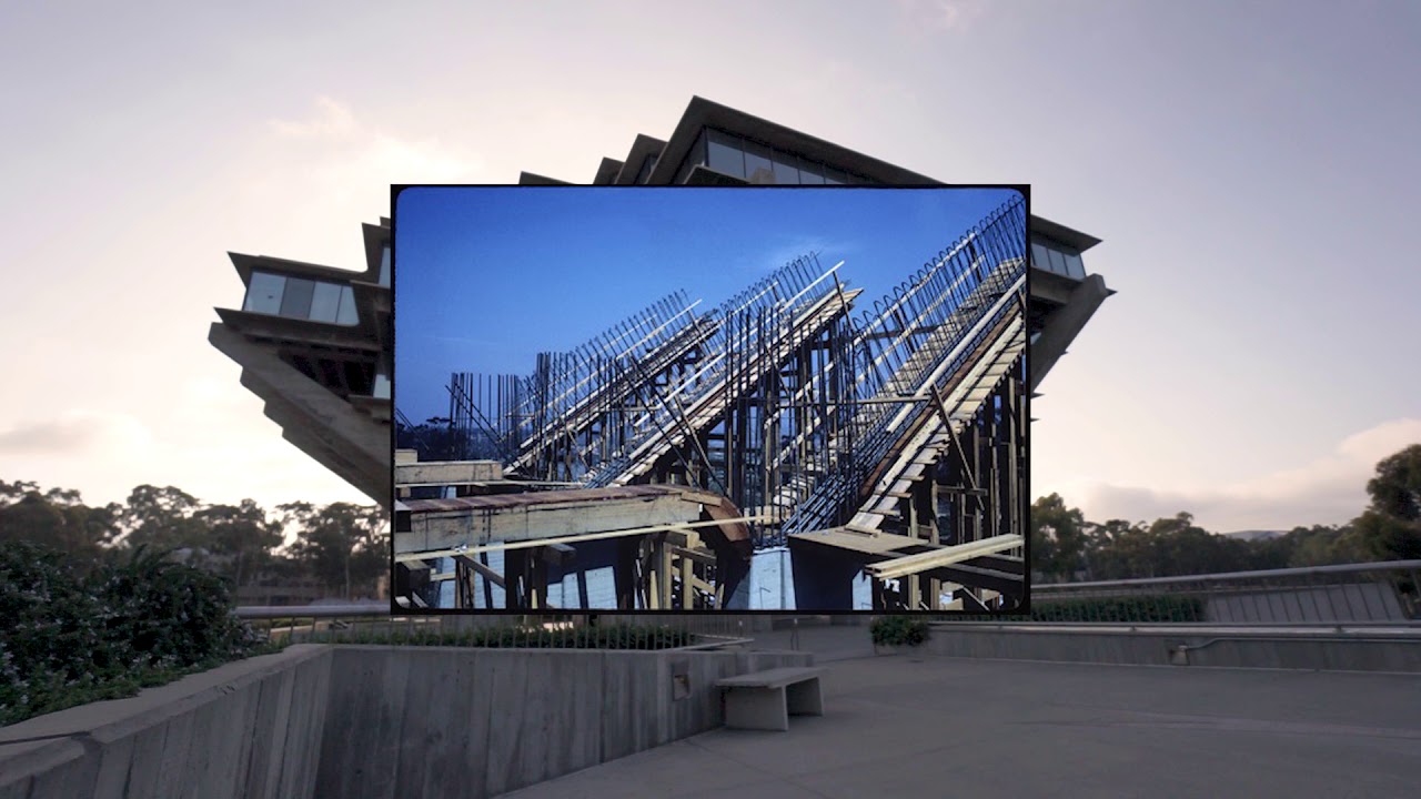 About UCSD Geisel Library - the changing point to begin