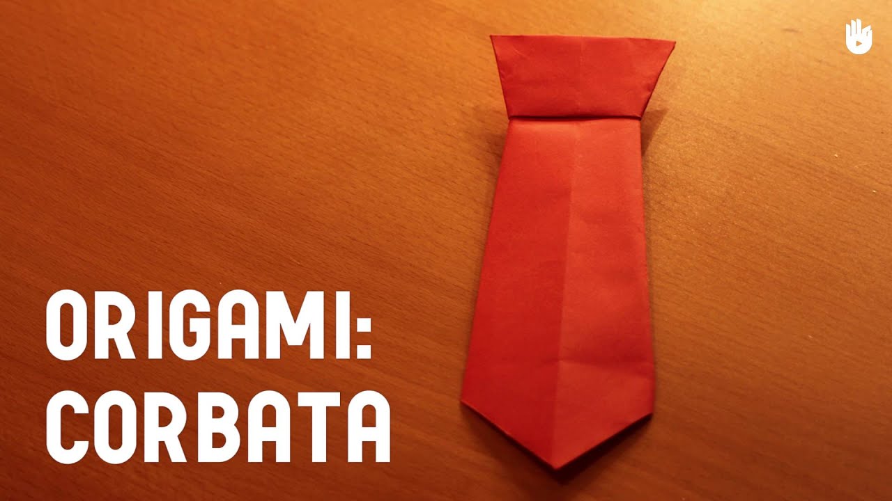 ¿Cómo hacer una corbata? - Aprende a hacer figuras de Origami | Sikana
