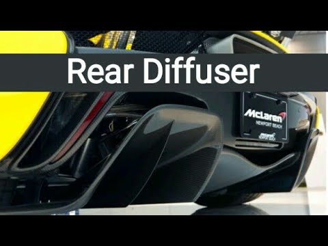 #Aerodynamics #diffuser #ventury tunnel How rear diffuser works