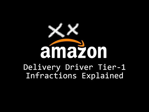 Amazon Delivery Tier 1 Infractions Explained