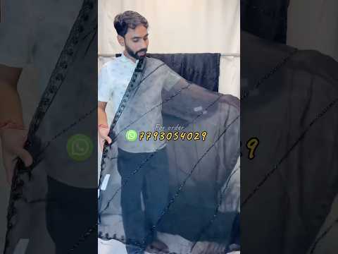 βπ₯ Most Loved Black Saree! Look Before It Sells Out!β Premium Black saree , Black saree online #ai