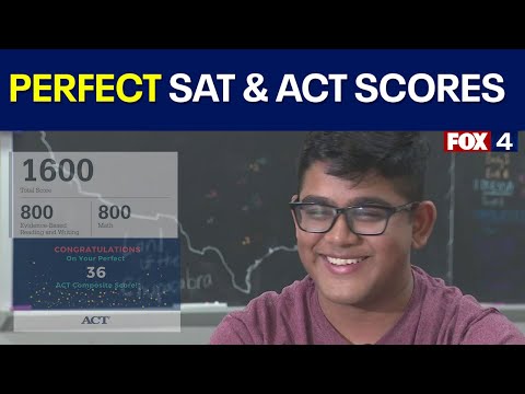 Grapevine student gets perfect scores on SAT and ACT