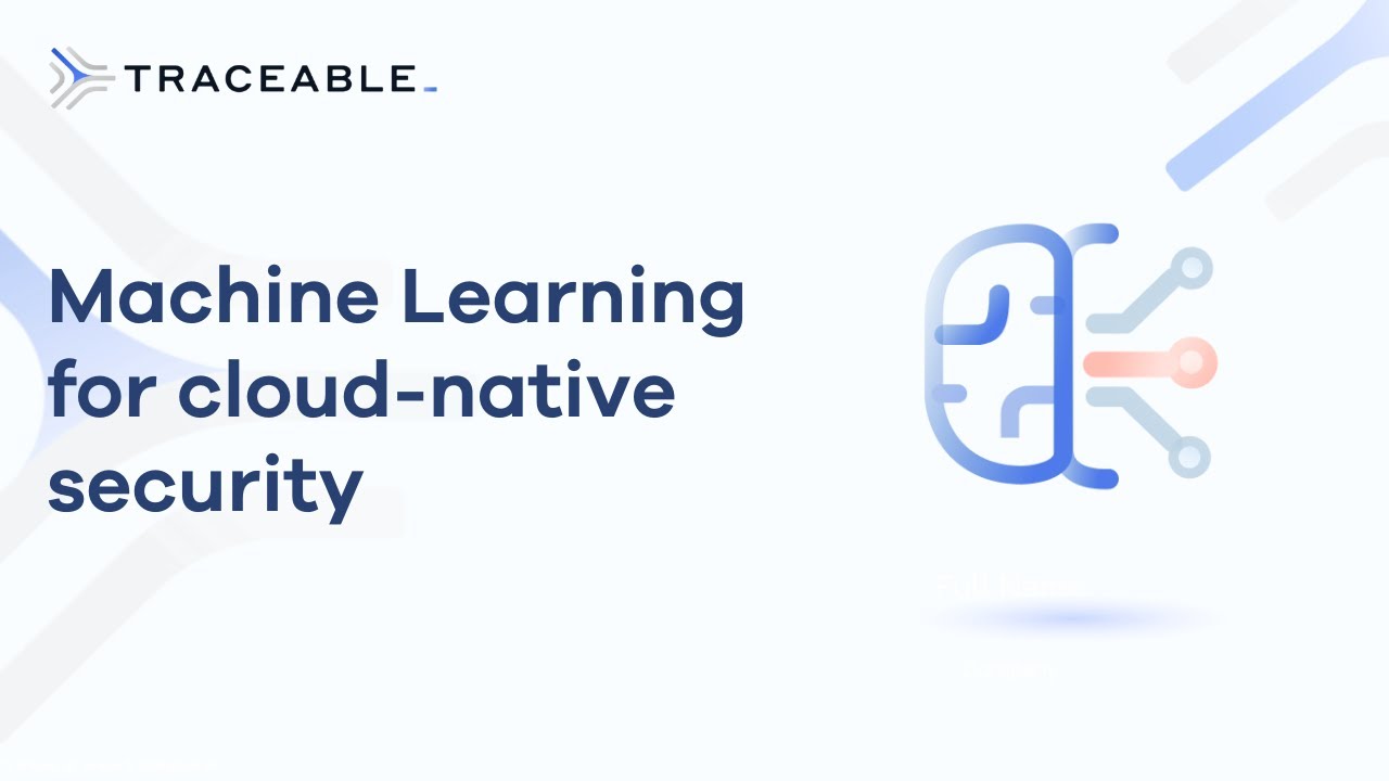 Machine Learning for Application & API Security