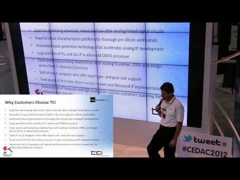 ChipEstimate.com DAC 2012 IP Talks presenter John Maneatis