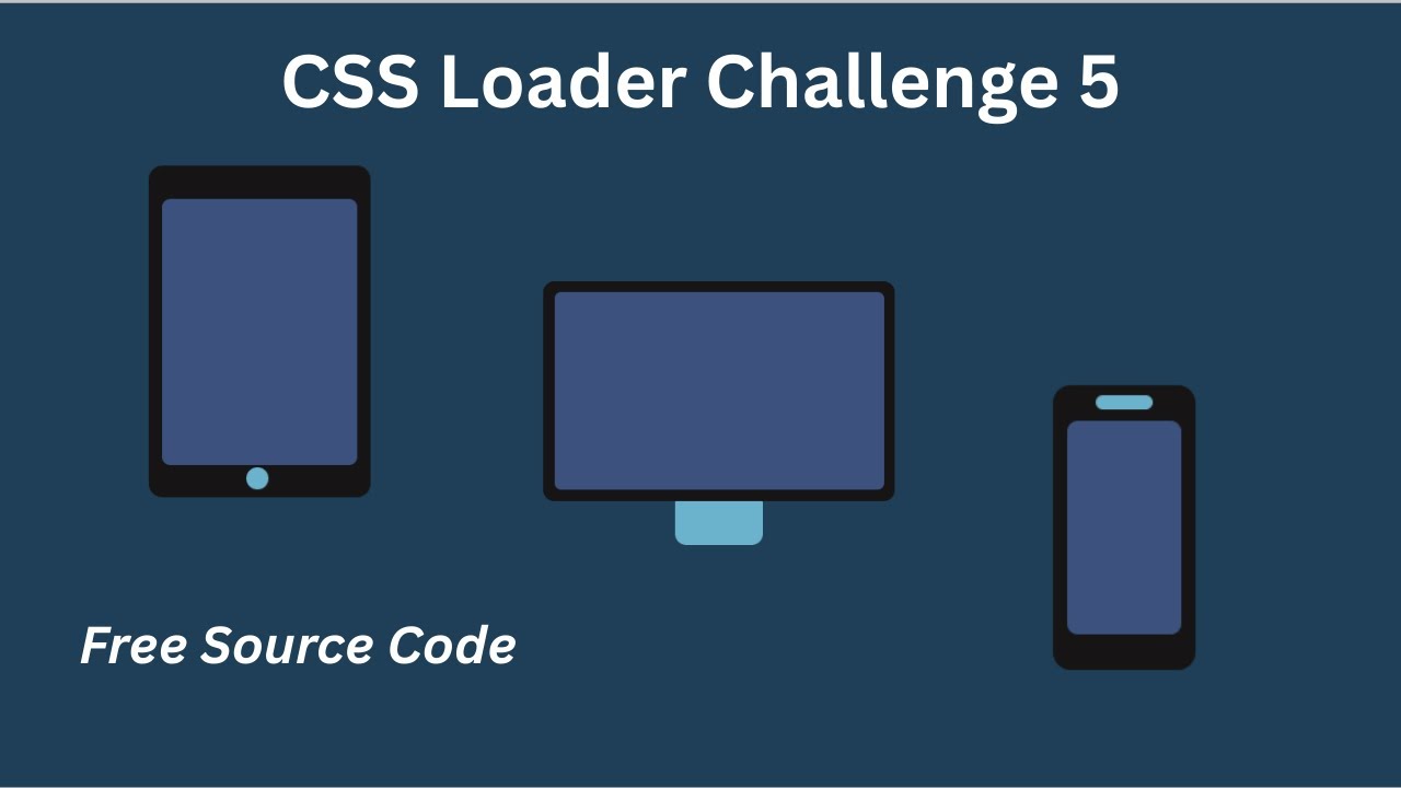 CSS Animation Tutorial | CSS Loader Challenge 5 #cssanimation #csstutorial #cssloader