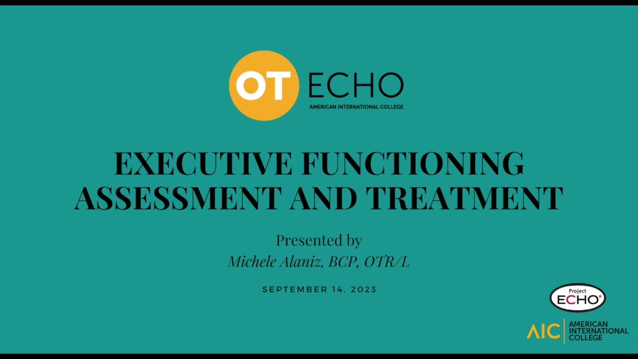 Executive Functioning by OT ECHO Mentorship