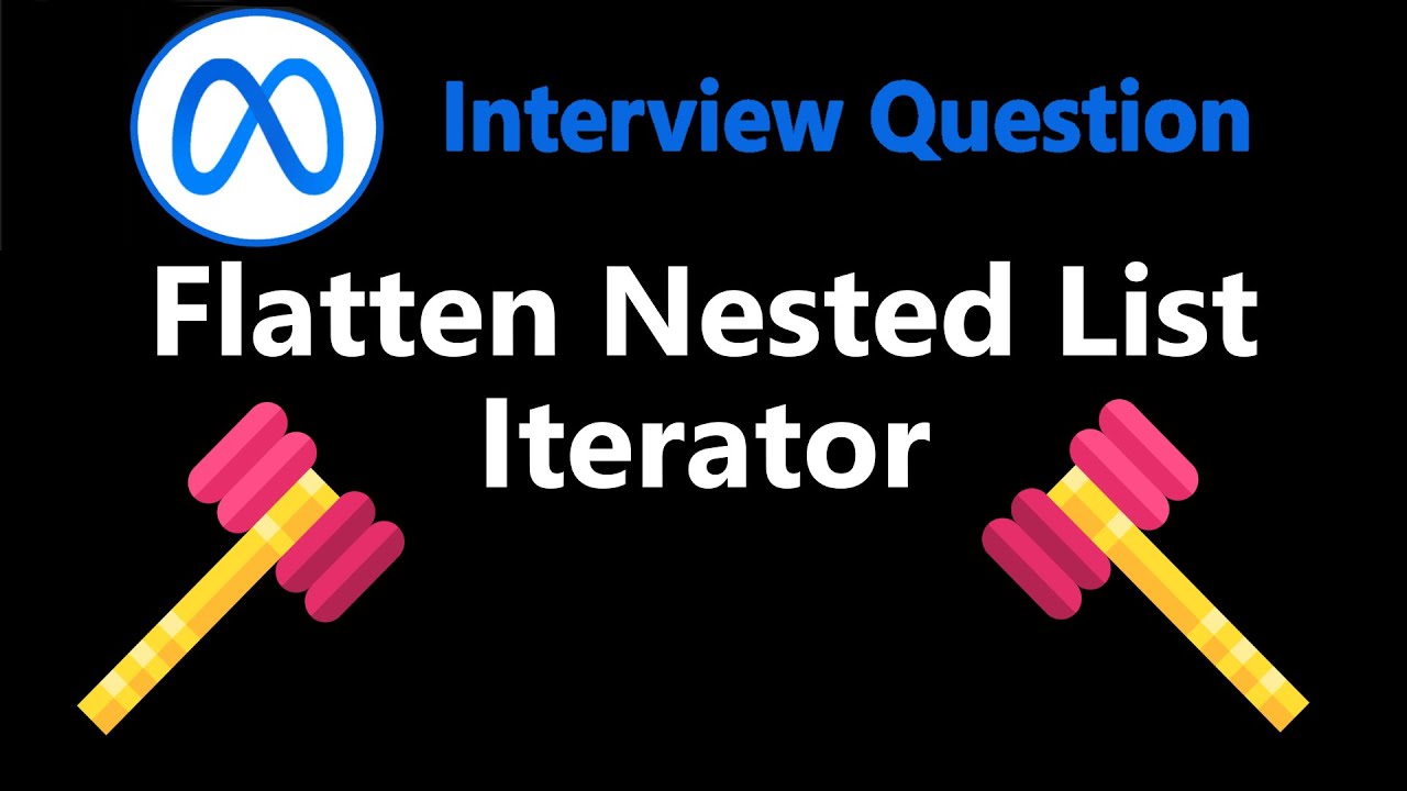 Flatten Nested List Iterator - Leetcode 341 - Python