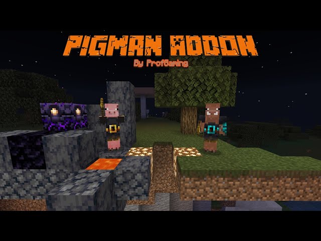 Pigman Addon [Withering Nether!] Minecraft Mod
