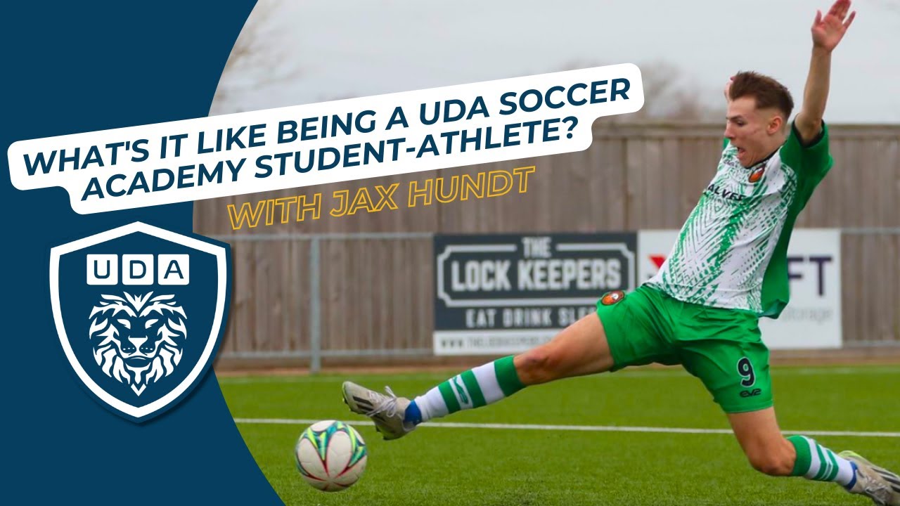 Life inside the UDA Soccer Academy | Interview with Jaxon Hundt | College Soccer Athlete
