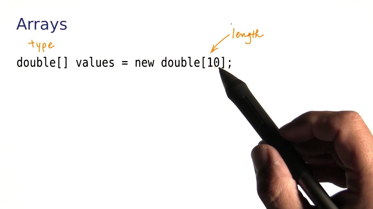 Arrays - Intro to Java Programming