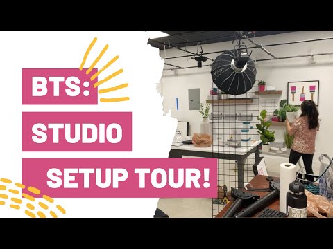 BTS: STUDIO SETUP TOUR!